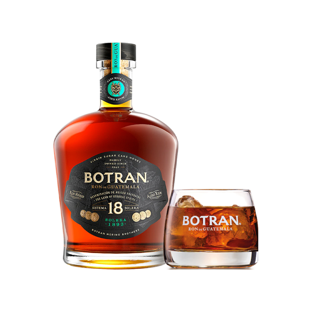 BOTRAN 18 + VASO HIGHLAND – Casa Del Ron