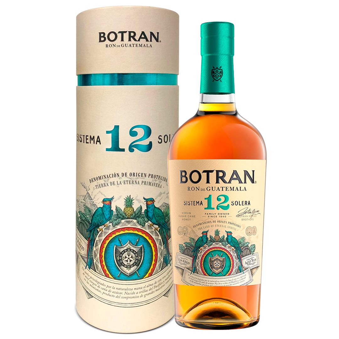 Ron Botran 12 años + caja premium – Casa Del Ron