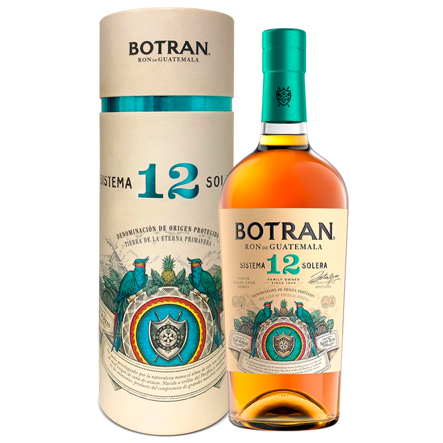 Ron Botran 12 años + caja premium – Casa Del Ron