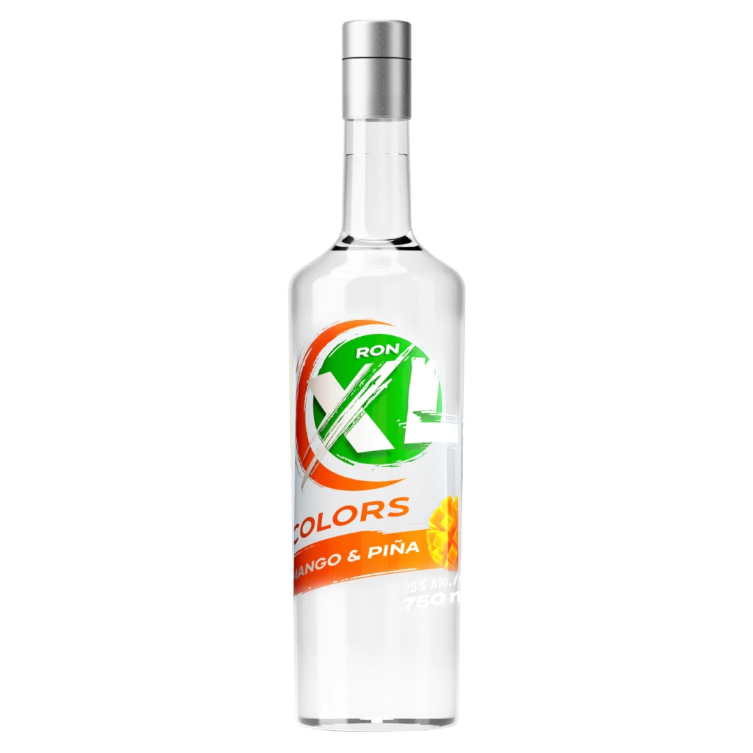Ron XL Limón y Pepino | Media Botella | XL Sabores – Casa Del Ron
